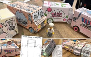 Food Truck Art Lesson: A Student Favorite - Art With Trista