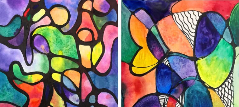 Neurographic Art Lesson: A Student Favorite - Art With Trista