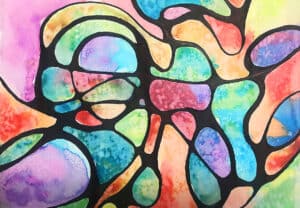 Neurographic Art Lesson: A Student Favorite - Art With Trista