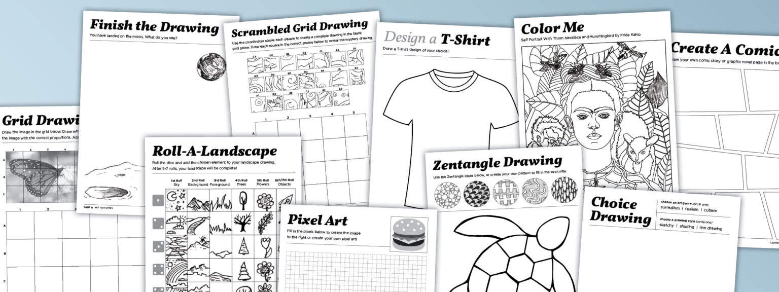 Early Finishers Art Activities: 10 Ideas
