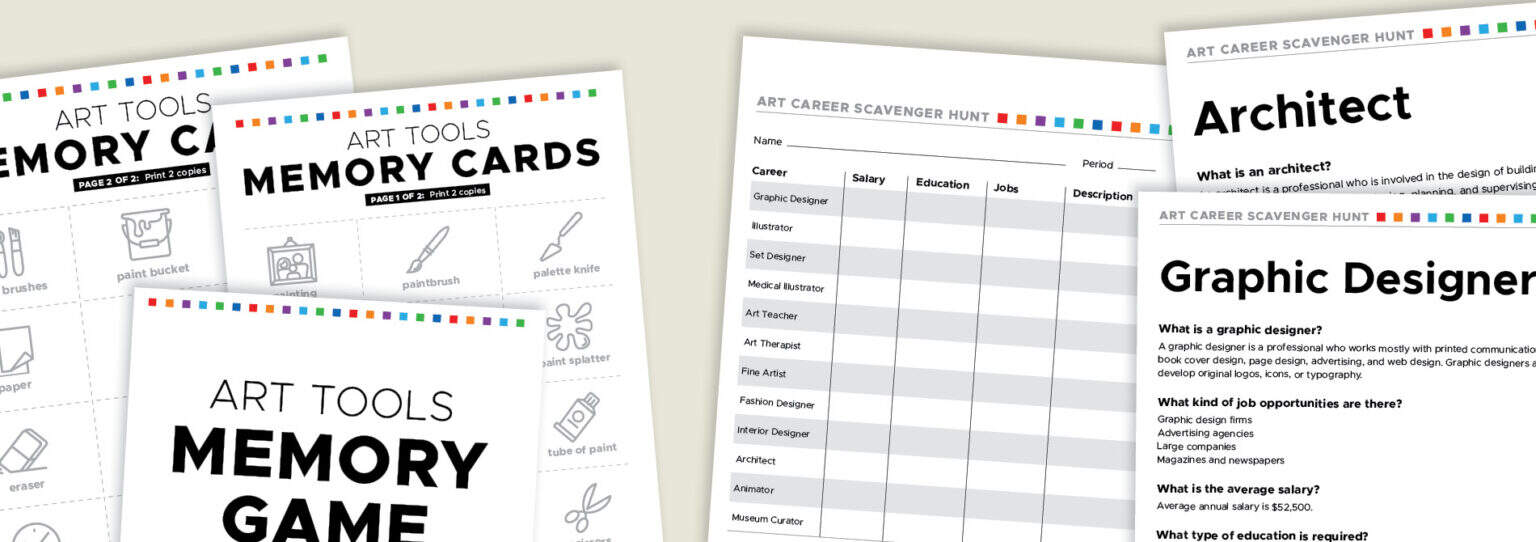 Art Games for the Classroom: How to Use Art Games to Enrich Your ...