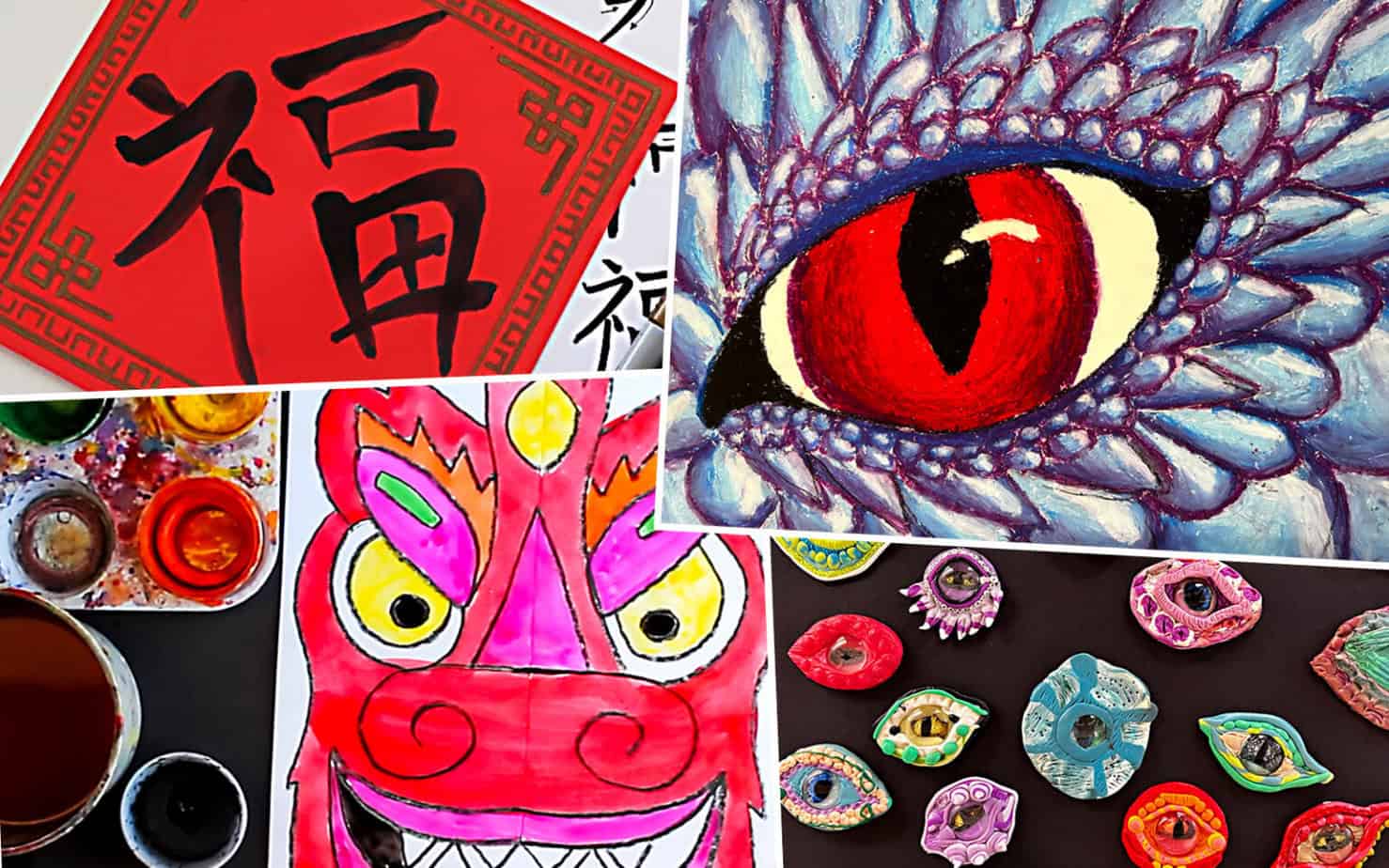 Lunar New Year Art Lesson Ideas - Art With Trista