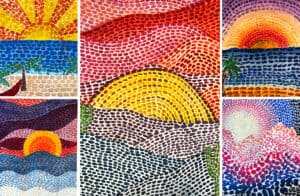 Alma Thomas Art Lesson: A Student Favorite - Art With Trista
