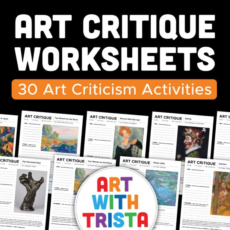 How to Critique Art - Art With Trista