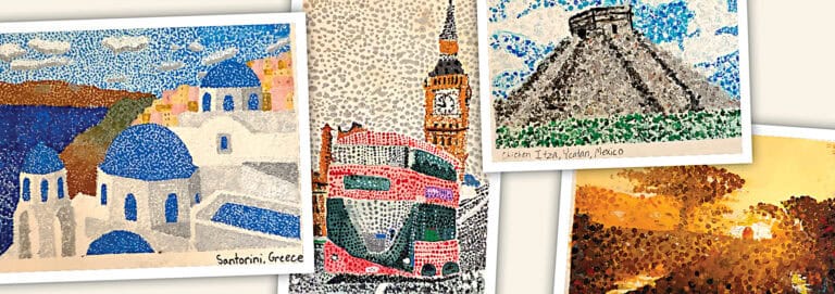 How to Teach Pointillism - Art With Trista