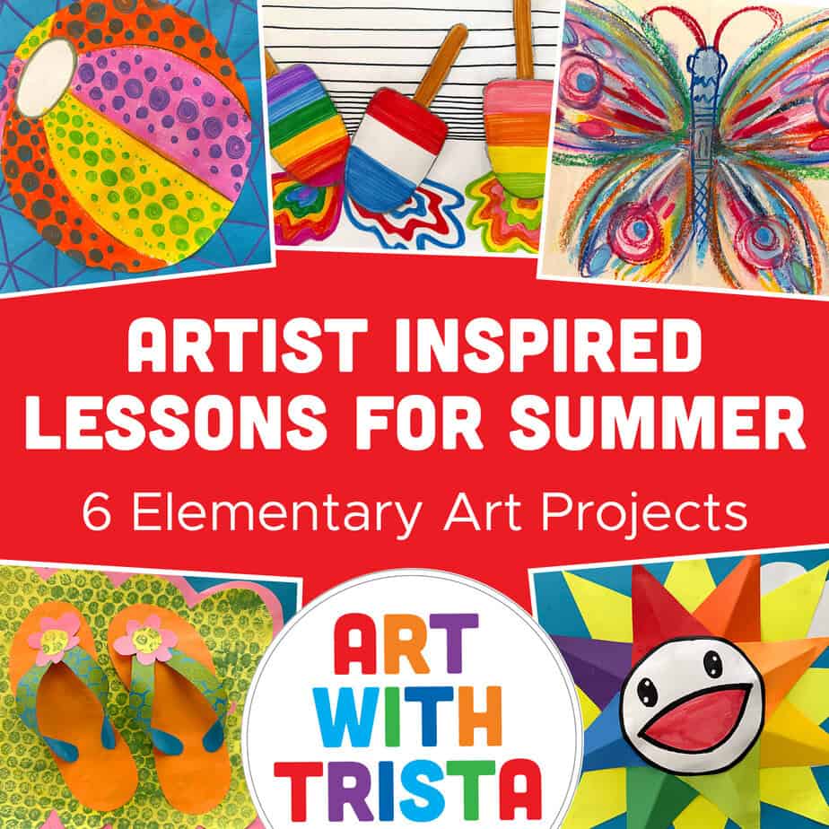 Summer Art Lesson Ideas - Art With Trista